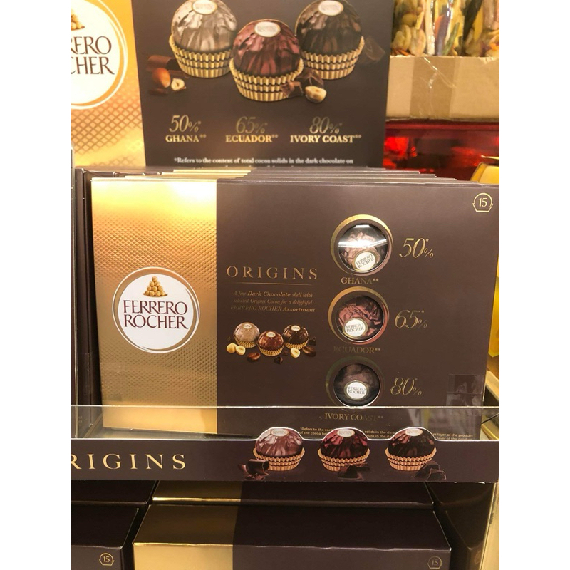 【ReadyStock】New FERRERO ROCHER ORIGINS ASSORTED GIFT BOX | Shopee Malaysia