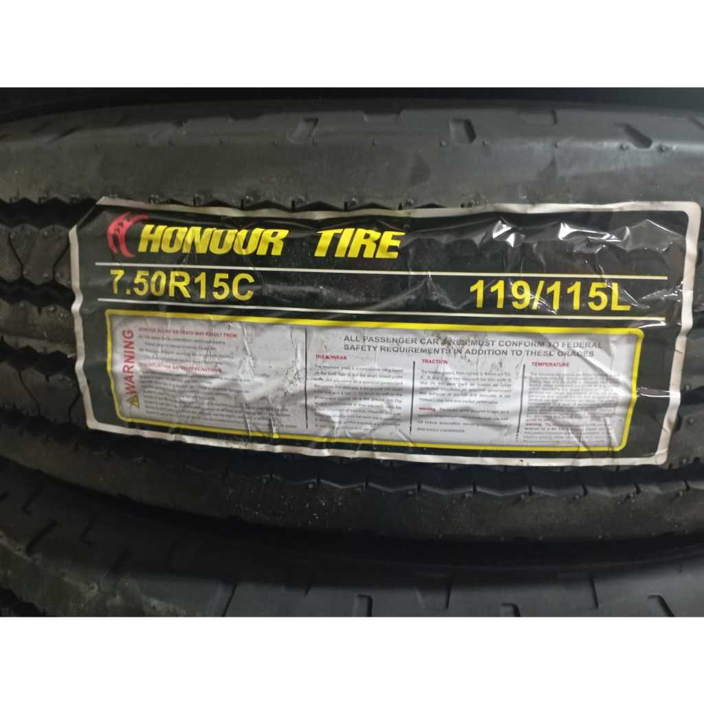 BARU // 750R15C LORI TAYAR BARU BUATAN CHINA LIGHT TRUCK NEW TAYAR ...