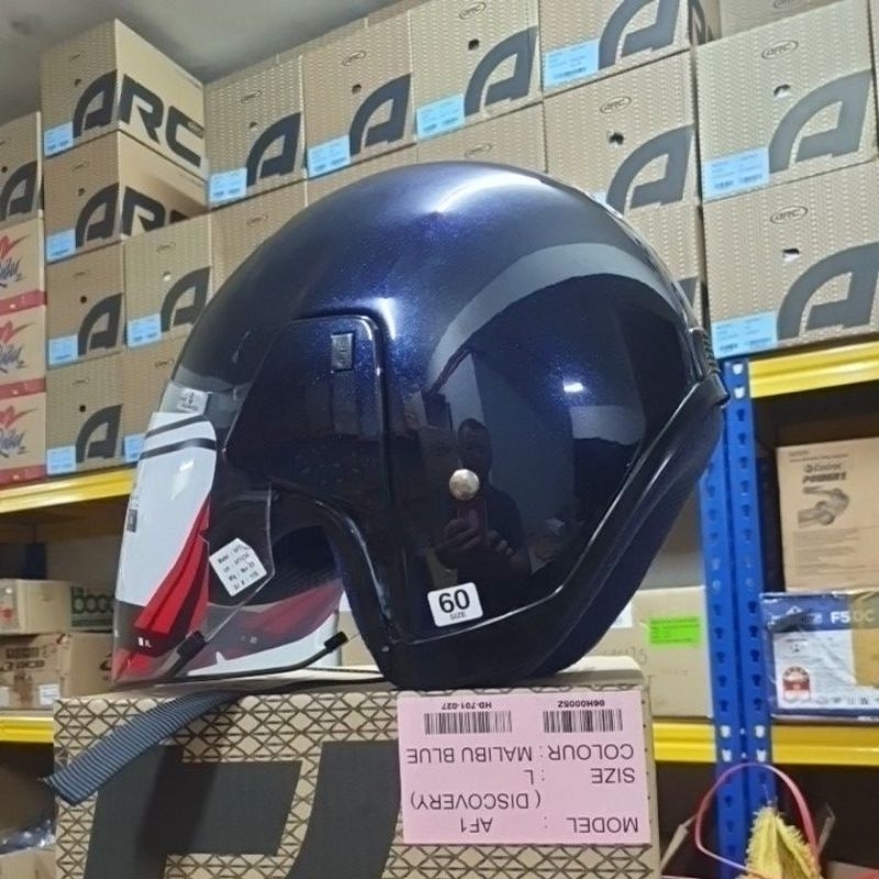 ARC Discovery Helmet 🔥L &XL🔥100% Original🔥 ARC Discovery Helmet [fiber ...