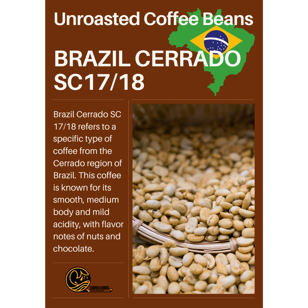 Unroasted Arabica Coffee Beans - Brazil Cerrado 1kg & 5kg | Shopee Malaysia