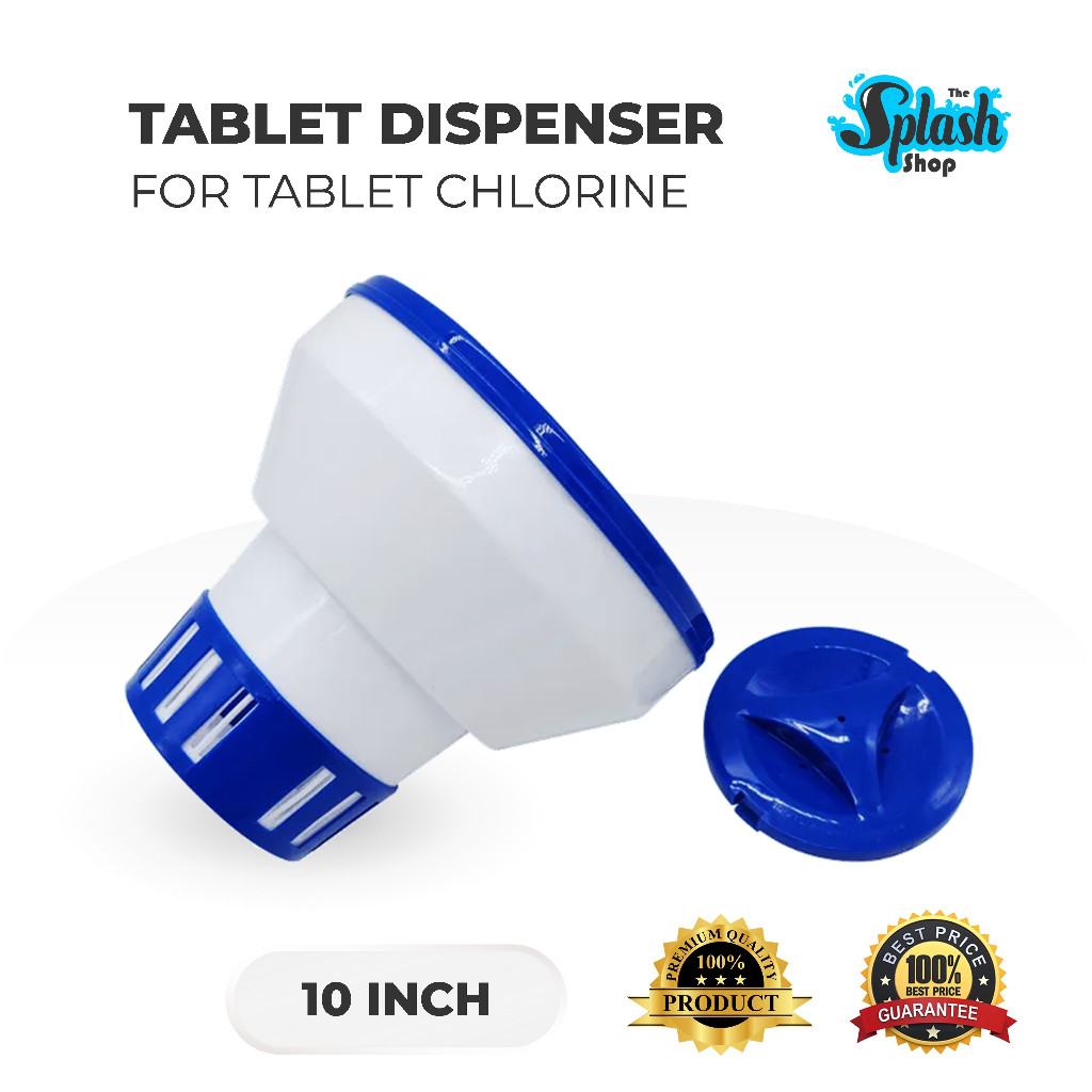 𝐒𝐏𝐋𝐀𝐒𝐇 - Chlorine Tablet Floating Dispenser 8 Inch [𝐑𝐄𝐀𝐃𝐘 𝐒𝐓𝐎𝐂𝐊 ...