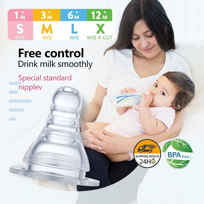 Puting Susu Baby Puting Teat Pigeon Standard Pupici Slimneck Baby Feeding Avent Nipple Slim Neck ...