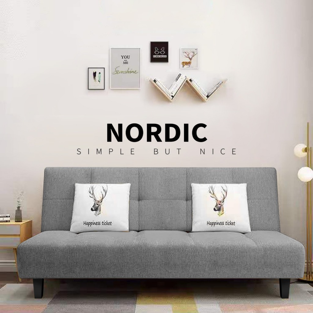 FREE SHIPPING SARAWAK / SABAH!!! FOLDABLE SOFA BED 3 SEATER /4 SEATER ...