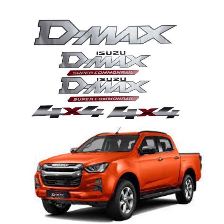 Isuzu Dmax D-Max Car Body Sticker Original Design Car Side Body Sticker ...