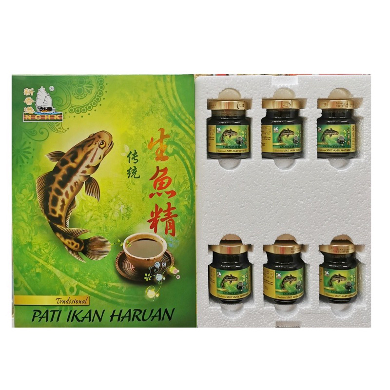 pati ikan haruan/生鱼精-(NCHK新香港) Traditional Pati Ikan Haruan传统生鱼精 6x70g ...