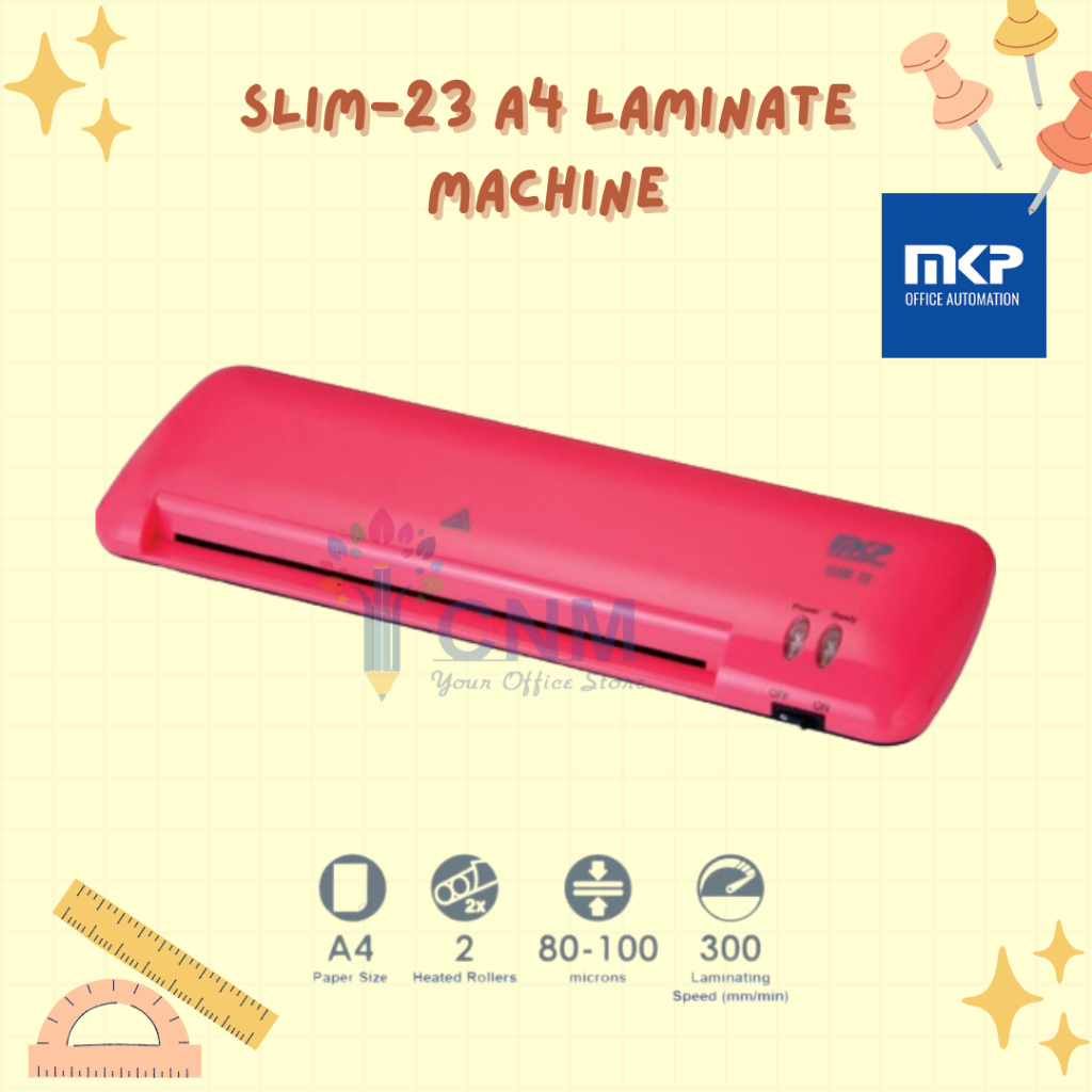 MKP Slim-23 A4 Laminating Machine | Shopee Malaysia