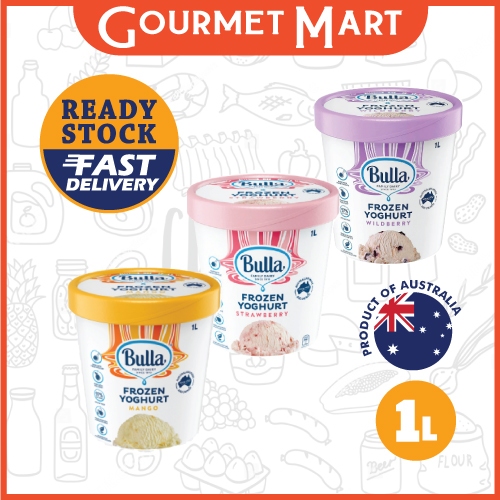 ( FOR KL & PJ AREA ONLY ) BULLA FROZEN YOGHURT ICE CREAM 1L COLLECTION ...