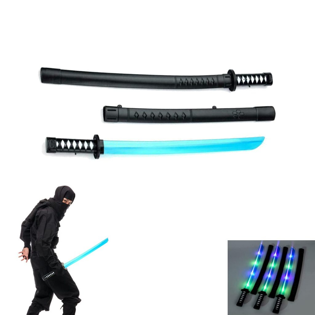 SAMURAI LED SWORD WITH LIGHT AND SOUND EFFECTS TOY SWORD | Shopee Malaysia