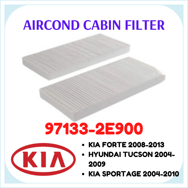 CABIN AIR COND FILTER FOR Kia Forte 2008-2013/HYUNDAI Tucson 2004-2010 ...