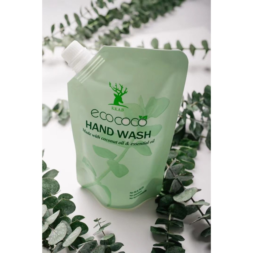 Ecococo Natural Handwash with Eucalyptus Essential Oil - 1000ml (refilled pack) | Shopee Malaysia