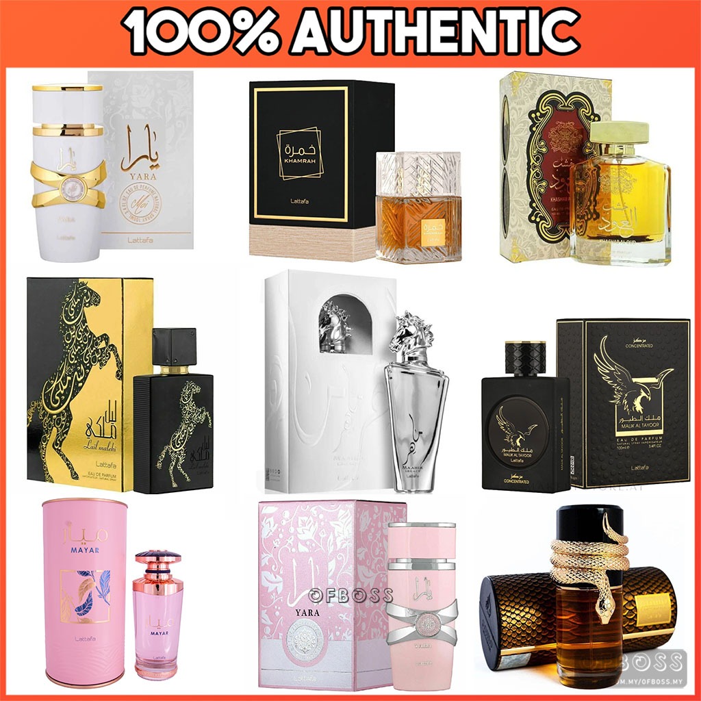 Lattafa Yara Moi-Khamrah-Lail Maleki-Maahir-Malik-Mayar-Oud Najdia-Pure ...