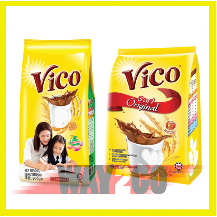 Vico Chocolate Malt Drink (900g) / Original Chocolate Malt Drink (18 s ...