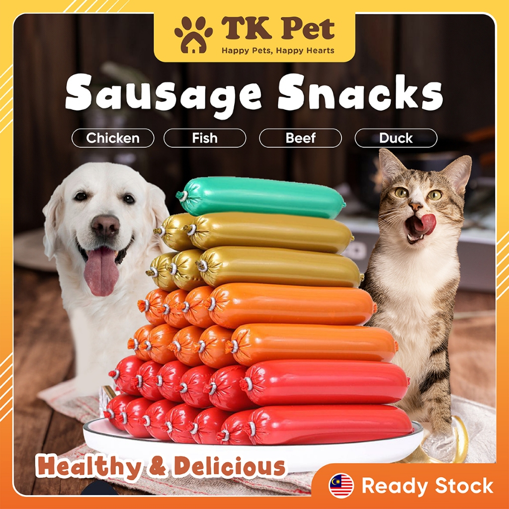 Cat Dog Pet Food Snack Cat Dog Sausage Pet Cat Treats Kucing Makanan ...