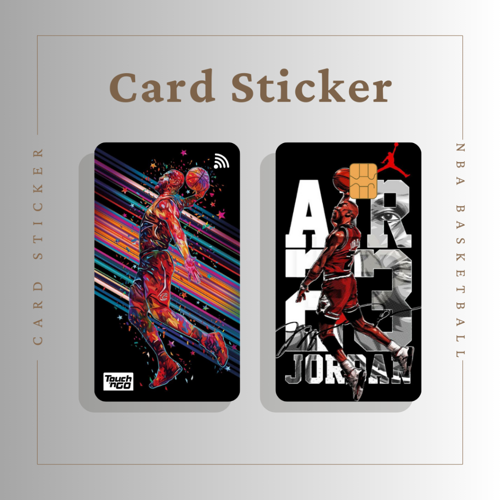 NBA CARD STICKER - TNG CARD / NFC CARD / ATM CARD / ACCESS CARD / TOUCH ...