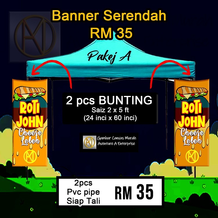 Pakej banner dan bunting Murah | Shopee Malaysia