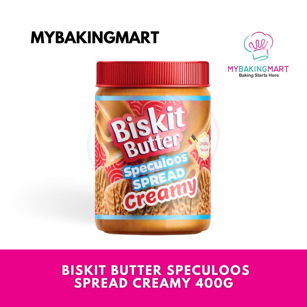 Biskit Butter Speculoos Spread Creamy / Crunchy 400g | Shopee Malaysia