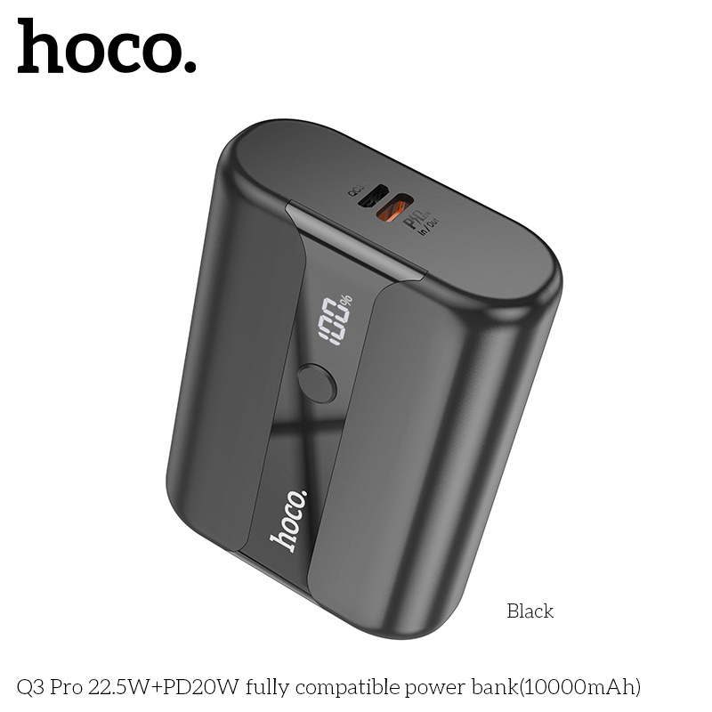 Hoco Q3 Pro 22.5W+PD20W Fully Compatible Power Bank 10000mAh | Shopee Malaysia