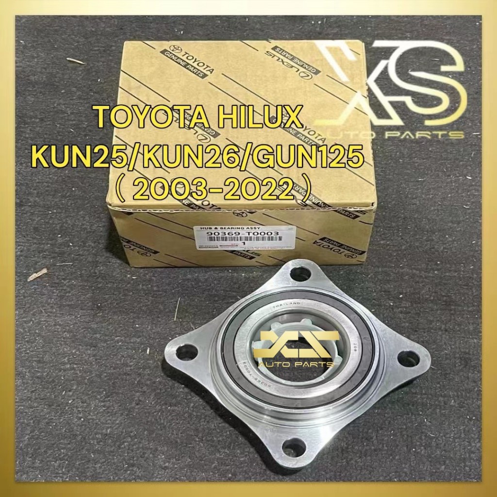 ( 100% ORIGINAL ) TOYOTA HILUX KUN25 KUN26 GUN125 ( 2003-2022 ) FRONT WHEEL BEARING ( 90369 ...