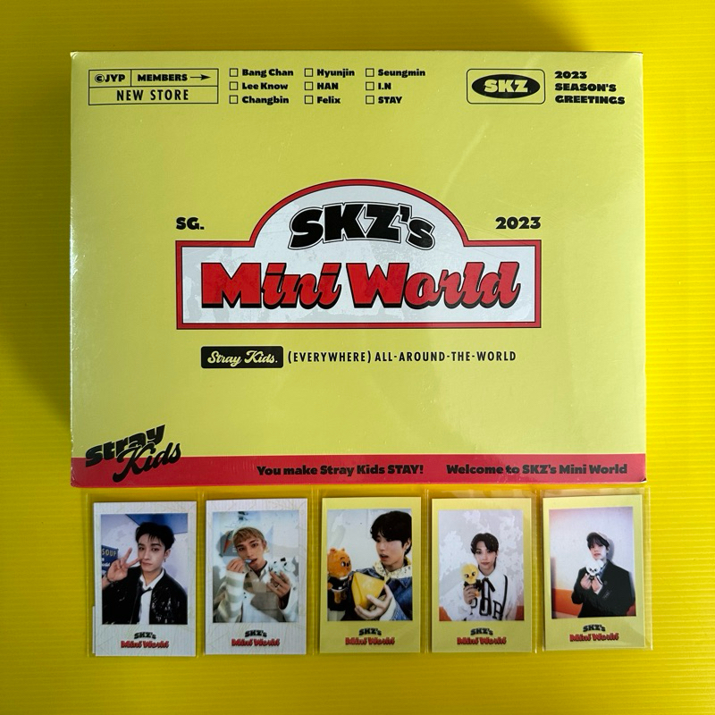 (Ready Stock) Stray Kids 2023 Season's Greetings - SKZ's Mini World ...