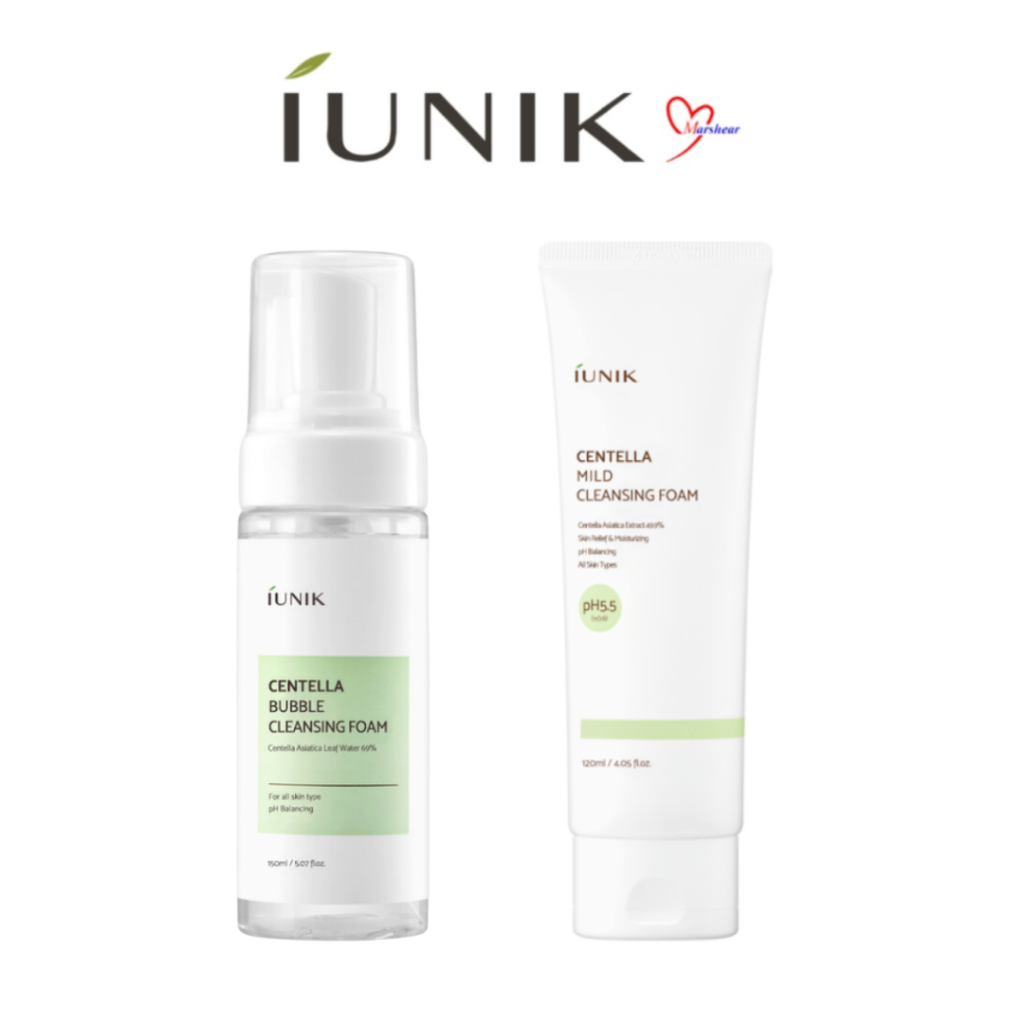 IUNIK Centella Bubble Cleansing Foam 150ml / Centella Mild Cleansing ...