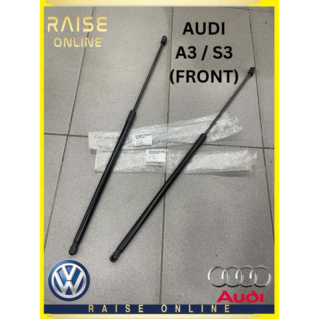 ( 100% ORIGINAL ) AUDI A3 S3 FRONT HOOD GAS SUPPORT BONNET ABSORBER ...