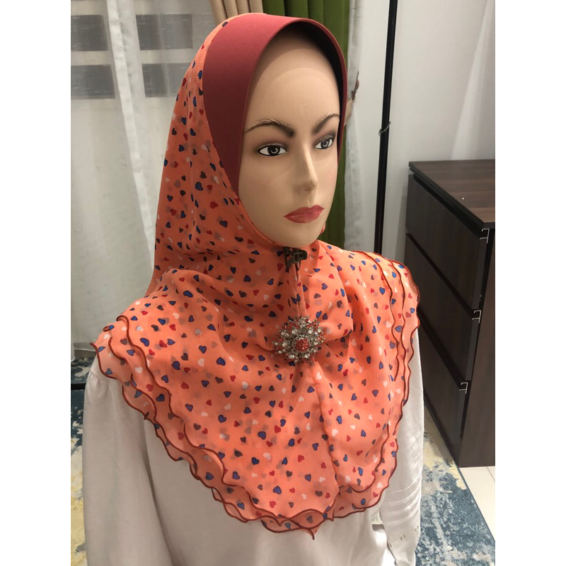 TUDUNG FAREEDA ORIGINAL💯 NEW(HARD AWNING) | Shopee Malaysia