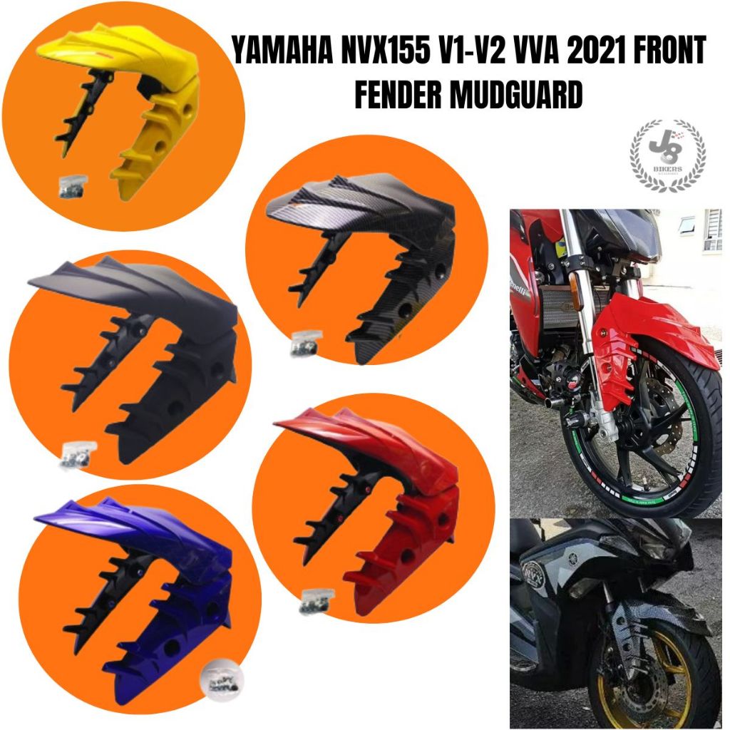 YAMAHA NVX 155 V1-V2 VVA 2021 FRONT FENDER MUDGUARD / MUDGUARD DEPAN ...