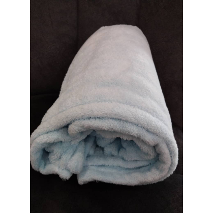 Coral Fleece (Light Blue)Unilever Blanket Selimut ~100cm x 100cm ...