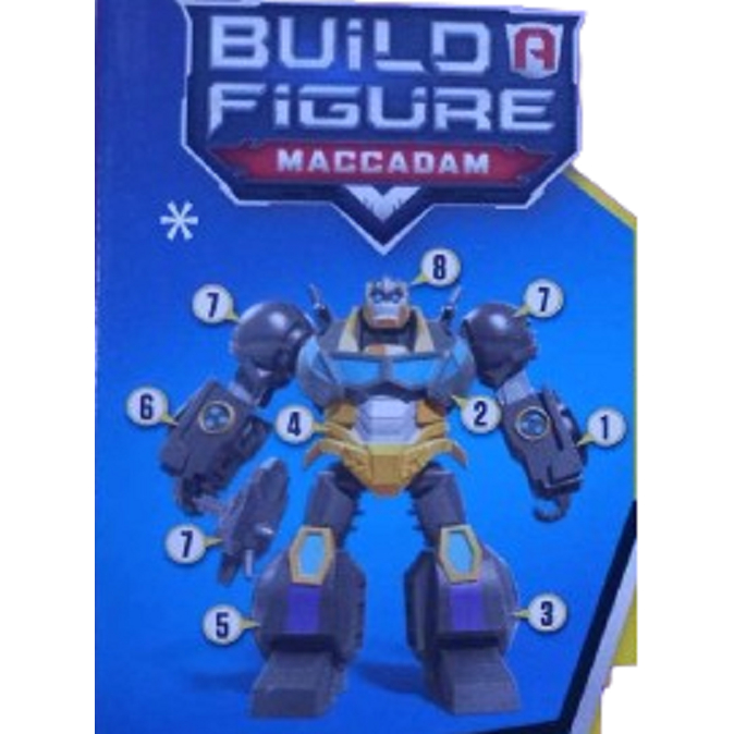 Transformers Build A Figure Maccadam part | Shopee Malaysia