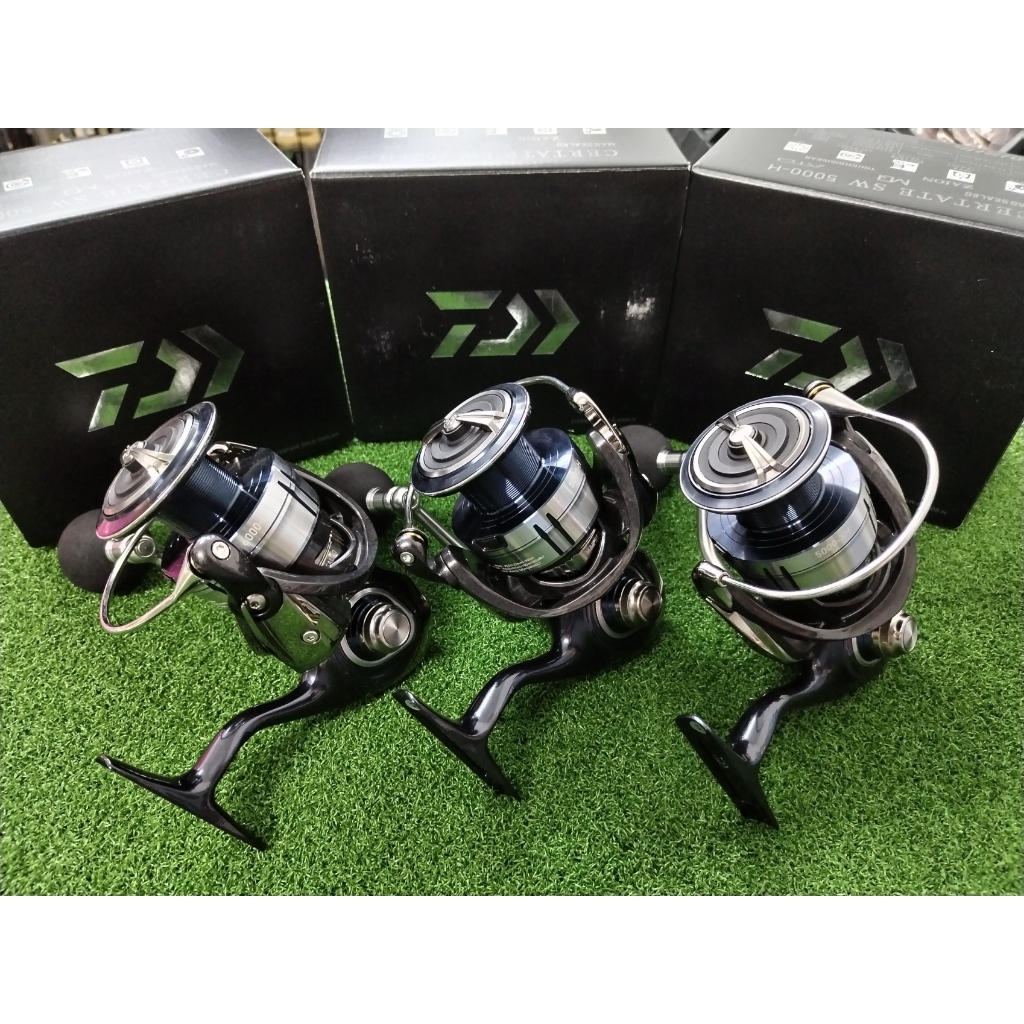 2021 Daiwa Certate SW 5000-H/5000-XH/6000-H Spinning Reel 1 Year ...