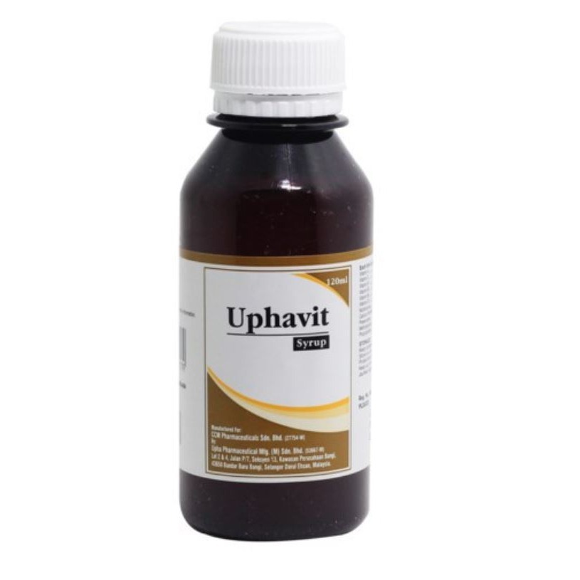 Uphavit Multivitamin Syrup 120ML/Vitamin Arnab Vitamin Kucing Vitamin ...