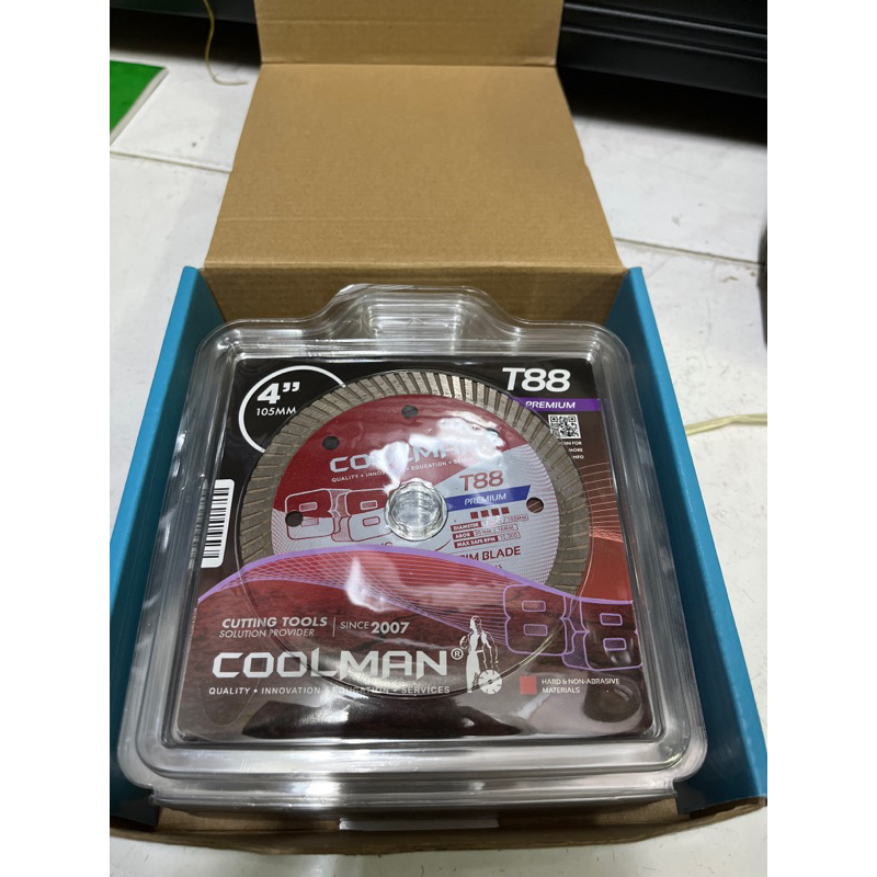 Coolman T88 105mm 4” Cured concrete ,Granite,burnt clay brick and Roof ...