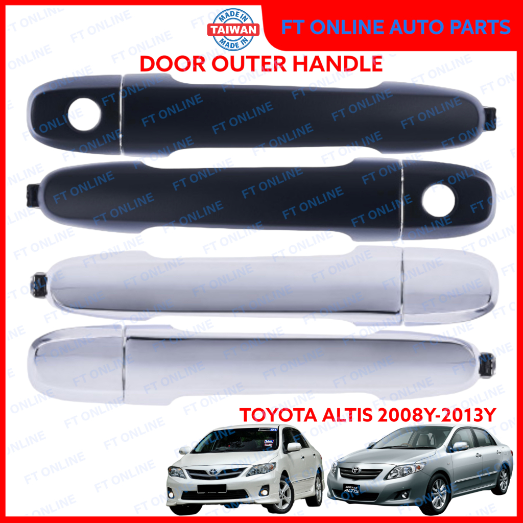 TOYOTA ALTIS 2008-2013 ZZE141 ZZE142 ZRE141 ZRE142 ZRE143 DOOR HANDLE ...