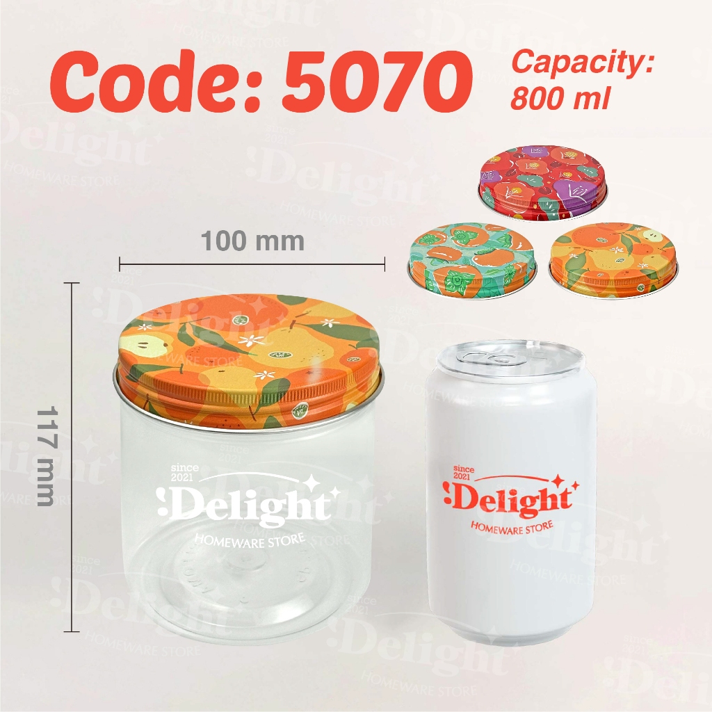 🔥Wholesales🔥[CNY Cap]PET plastic jar with CNY cap and white insert PET ...
