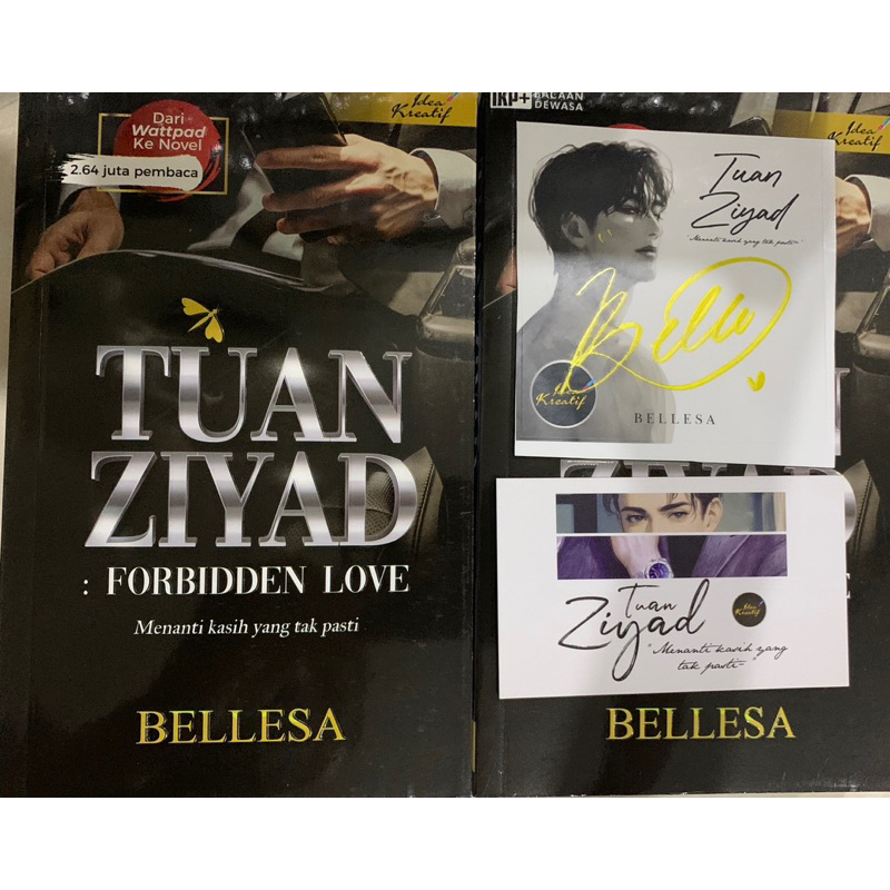 Novel Tuan Ziyad: Forbidden Love Bellesa (ADA STICKER + PC) | Shopee ...