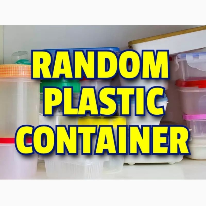 Random Plastic Container | Shopee Malaysia