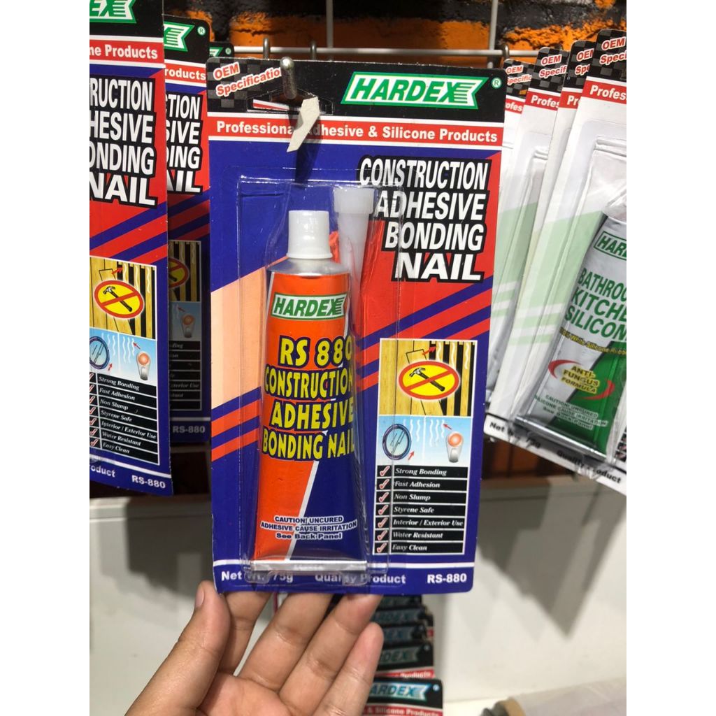 GAM SILICONE JENAMA HARDEX UNTUK (CERMIN/TANDAS/DAPUR/KAYU/KASUT/GASKET ...