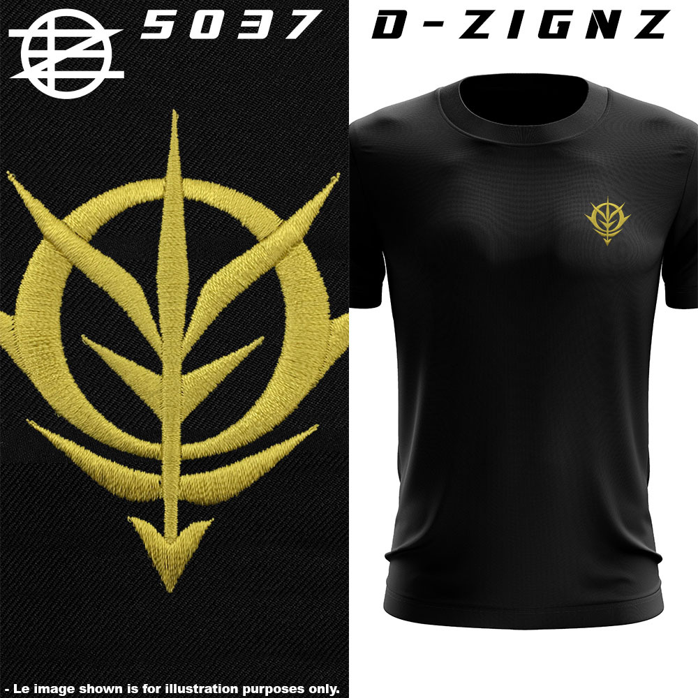 GUNDAM Neo Zeon Shirt - Embroidery | Shopee Malaysia