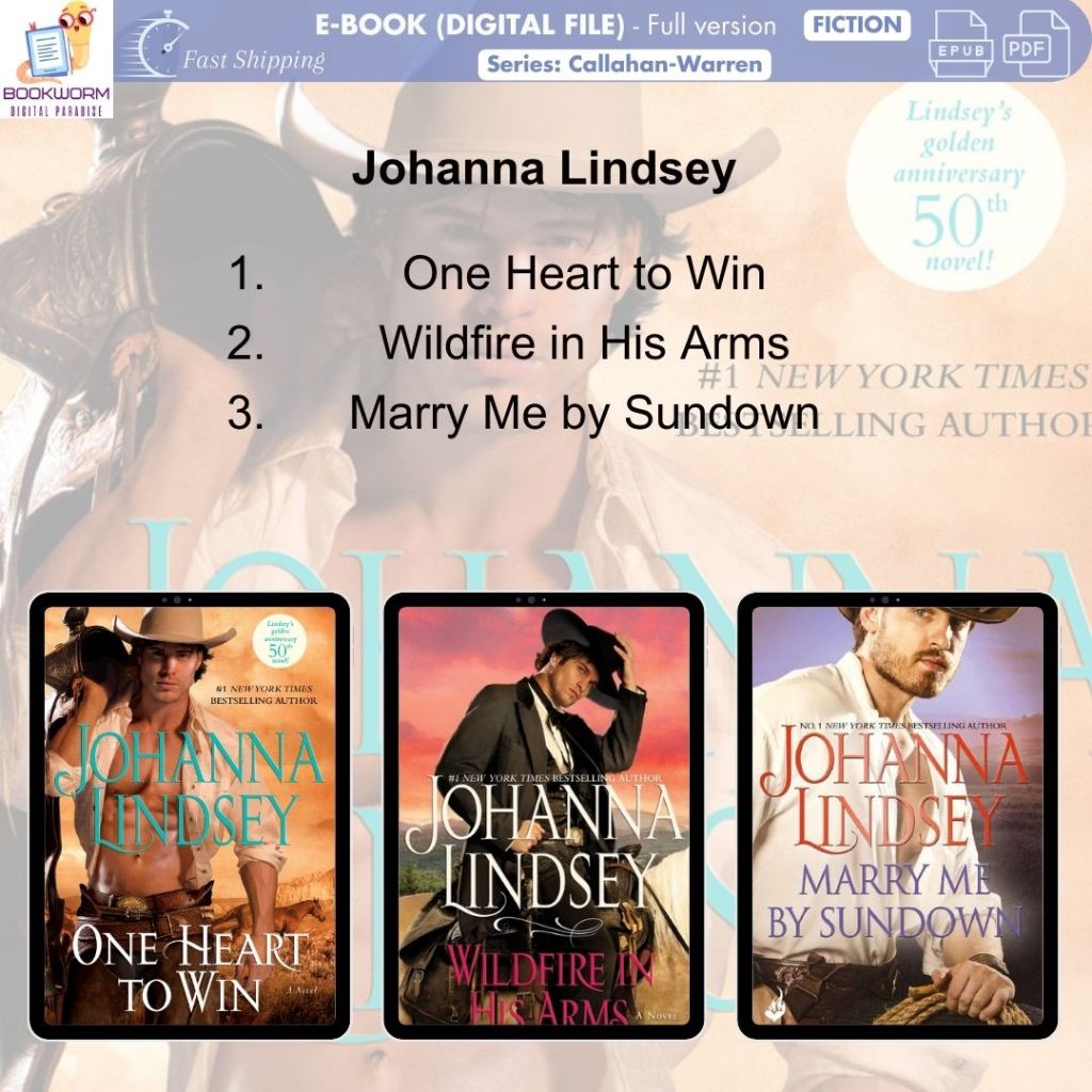 Johanna Lindsey Callahan-Warren, Ly-san-ter, Sherring Cross, Viking ...