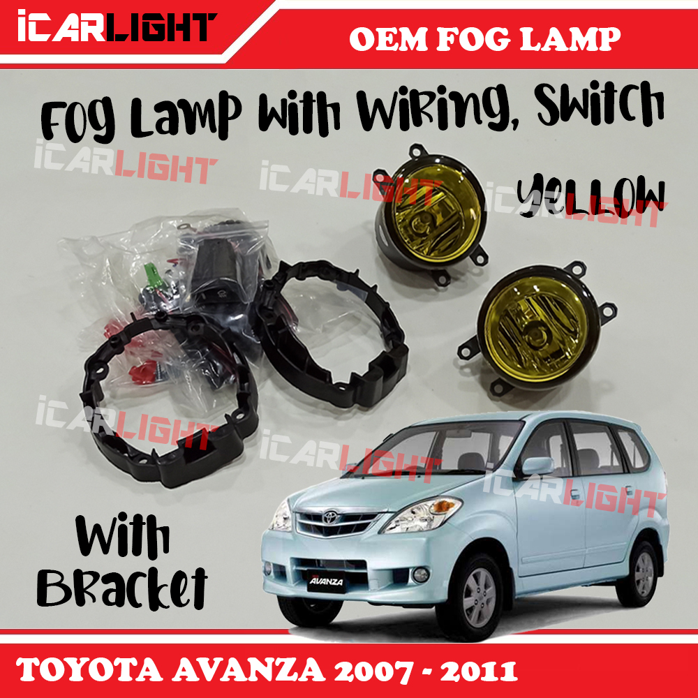 Toyota Avanza 2007 2008 2009 2010 2011 Oem Fog Lamp High Quality Car ...