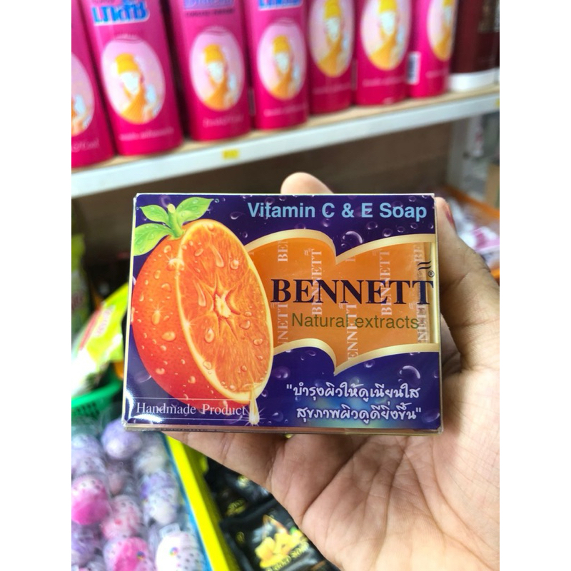 BENNETT SOAP THAILAND - Sabun Bennet Vitamin C & E (100% ORIGINAL ...