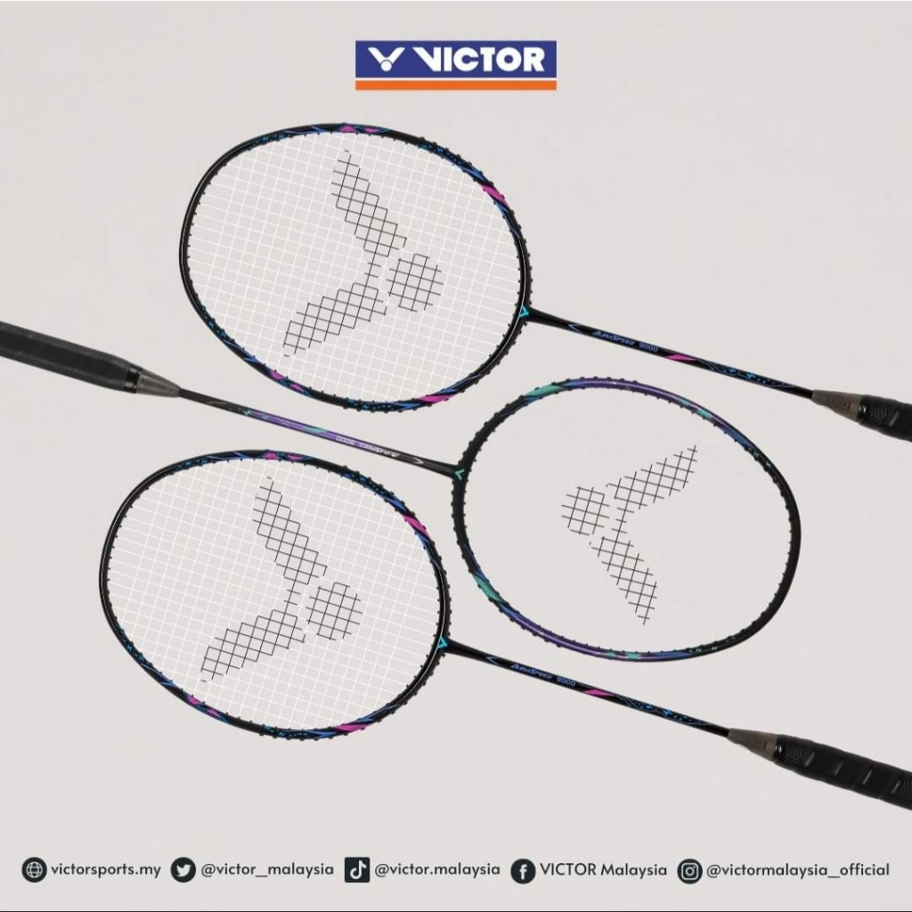 VICTOR Auraspeed 9000 Badminton Racket ARS-9000 | Shopee Malaysia