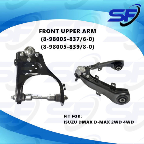 ISUZU DMAX D-MAX 2WD 4WD FRONT UPPER ARM (8-98005-837/6-0) (8-98005-839 ...
