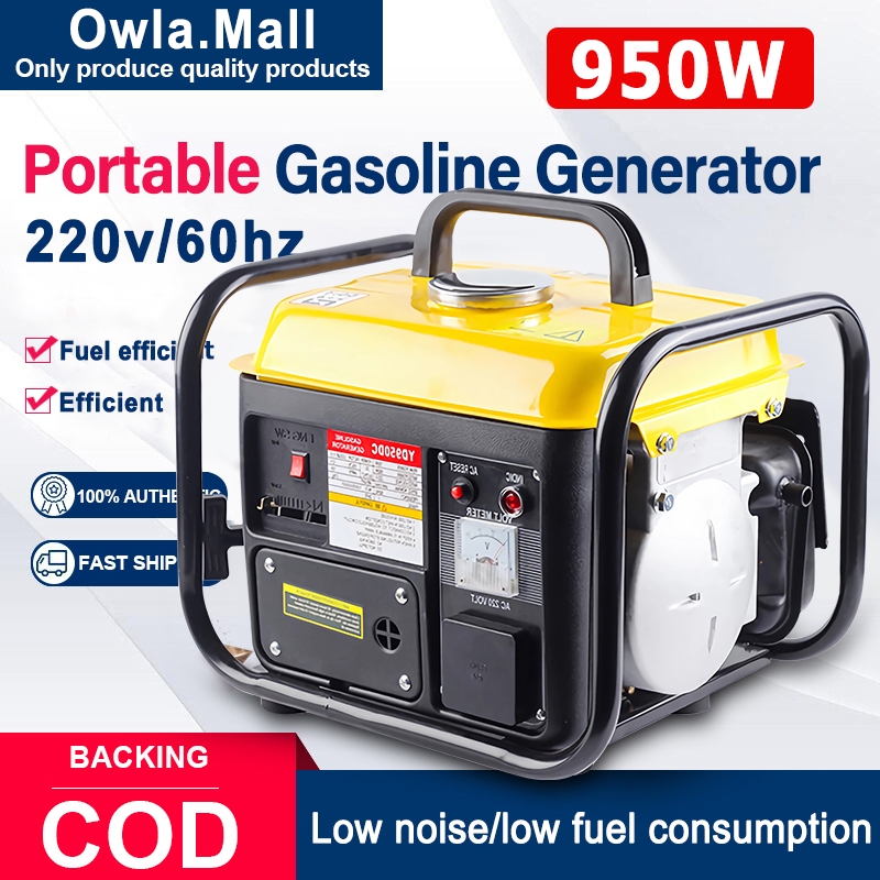 4000W Gasoline 4-Stroke Generator 220V Portable Gasoline Generator Set ...