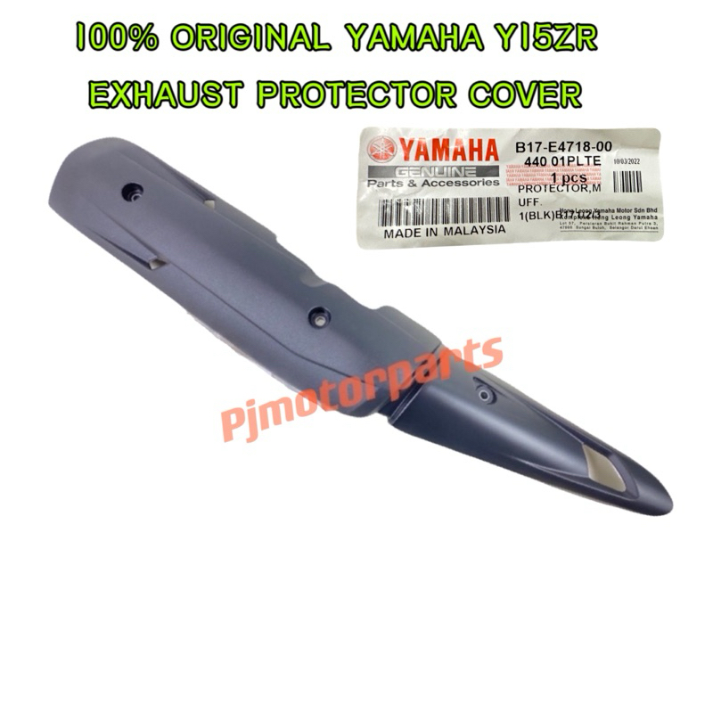 Y15 Y15ZR V1 V2 ( 100% ORIGINAL YAMAHA ) EXHAUST PIPE PROTECTOR COVER / KAVER TEPI EKZOS PAIP ...