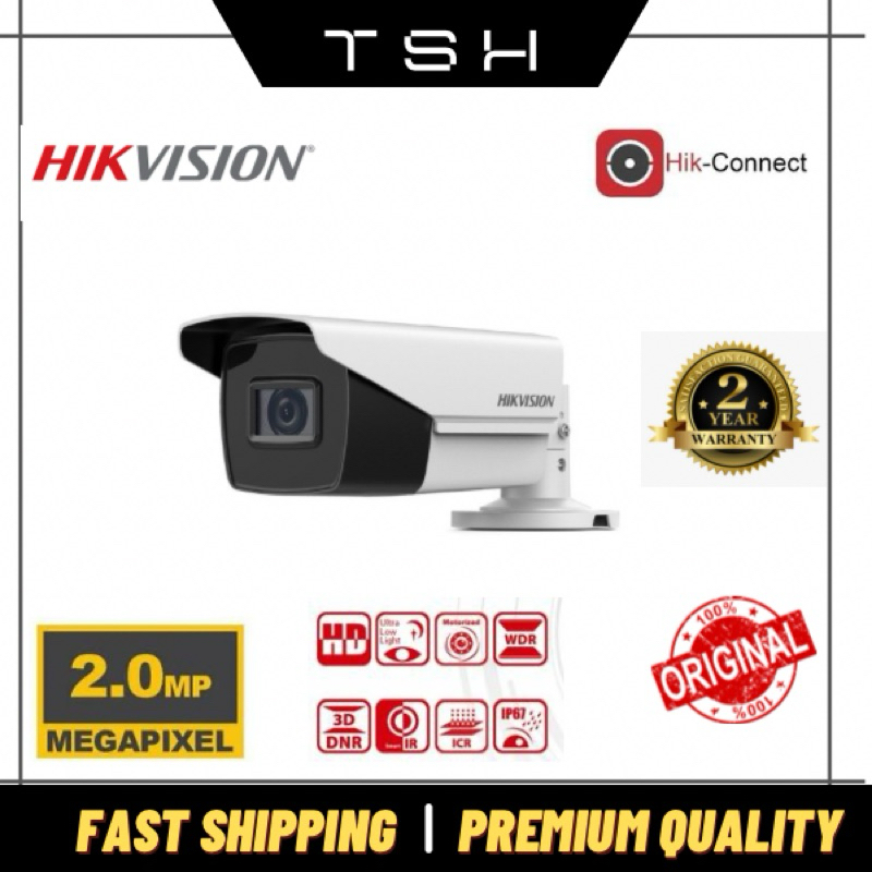 Hikvision DS-2CE19D3T-AIT3ZF 2MP Ultra Low Light Motorized Varifocal Bullet Camera | Shopee Malaysia