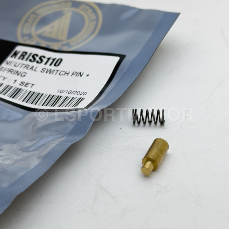 MODENAS KRISS110 NEUTRAL SWITCH PIN + SPRING (STD) FREE GEAR PIN ASSY ...