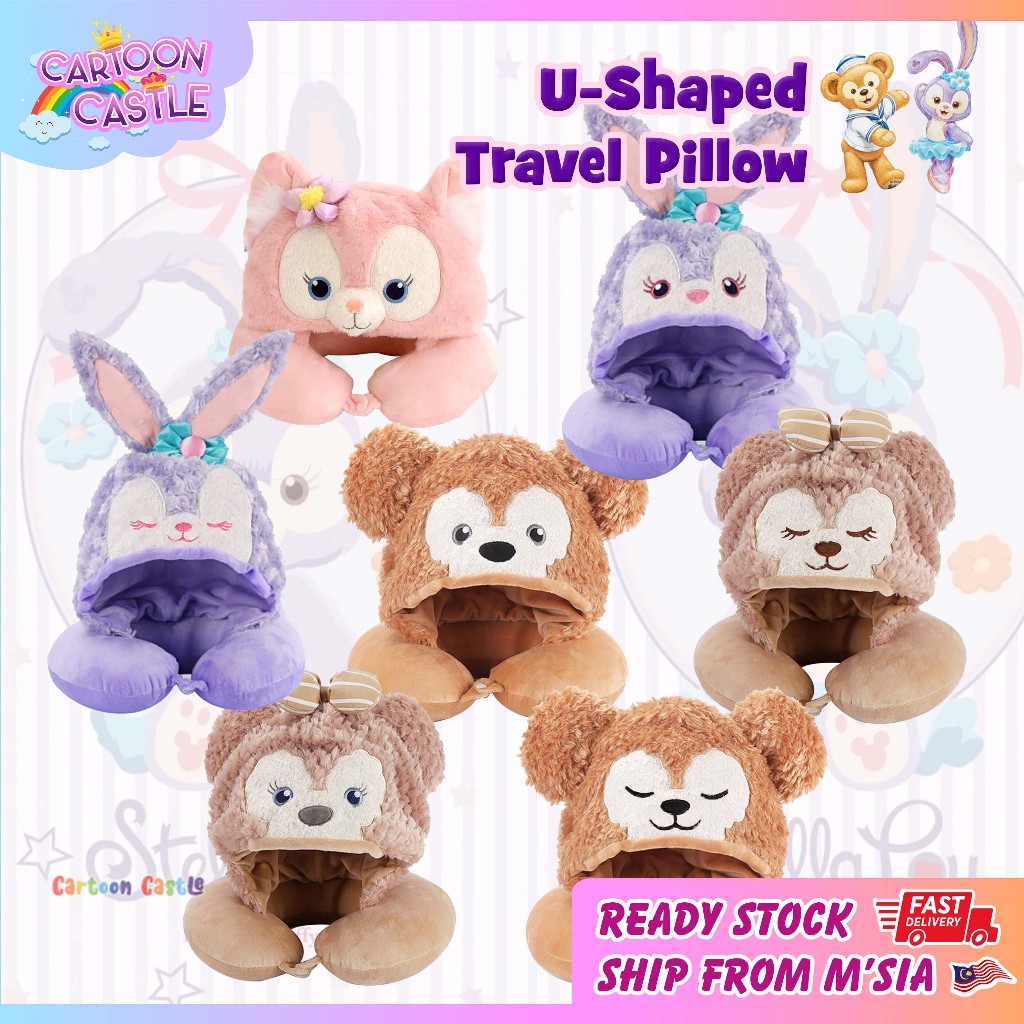 Cute cartoon U Shaped Pillow Stella Lou Duffy Shellie May Office Travel ...