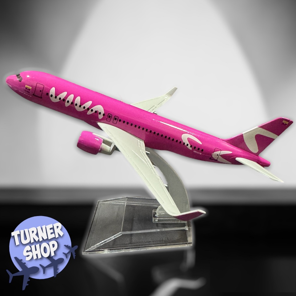 Viva Air Colombia Airbus A320-251N Aircraft Model 16cm Die-cast Metal ...