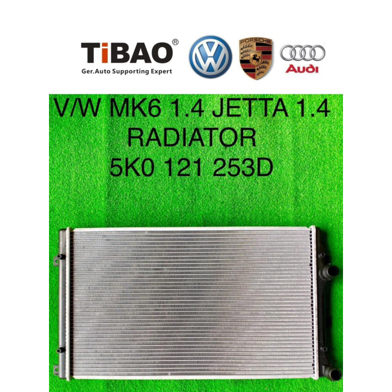 (TiBAO)VOLKSWAGEN MK6 JETTA SCIROCCO ENGINE RADIATOR | Shopee Malaysia
